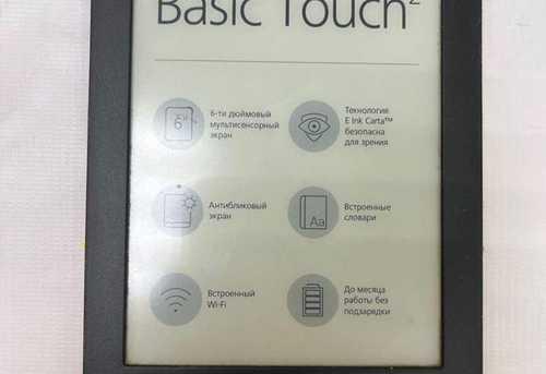 6" Электронная книга PocketBook 625 Basic Touch 2