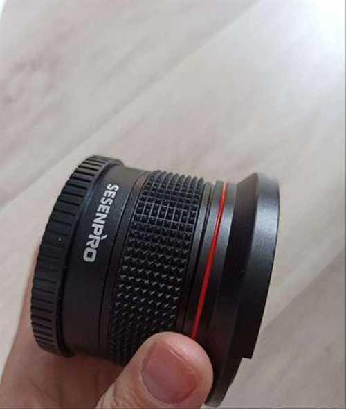 Объектив Canon «рыбий глаз» 58 мм 0,35x +макро