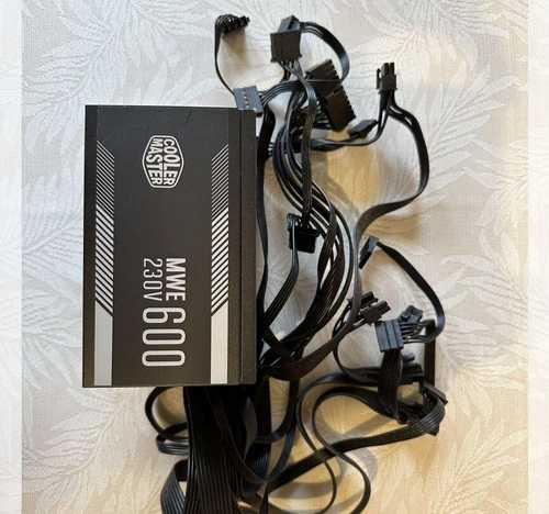 Блок питания cooler master 600w