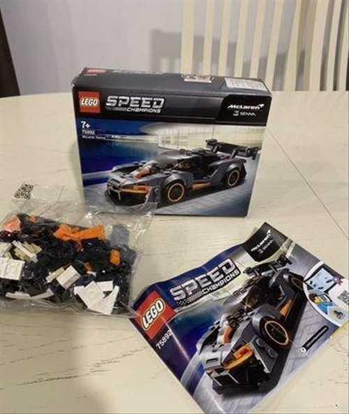 Lego mclaren senna 75892 7+