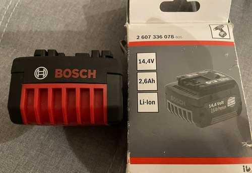 Аккумулятор Bosch 14,4v 2,6 А/ч оригинал