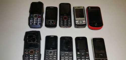 10 штук Мобильные телефоны Цена за всё