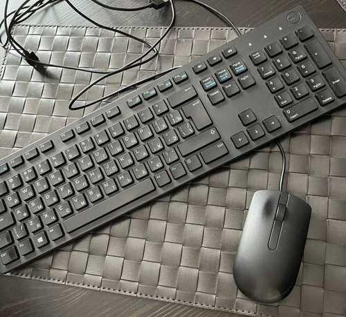 Клавиатура и мышка Dell