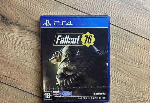 Fallout 76 ps4 новый/ русс обложка