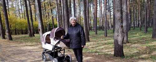 Коляска для двойни
