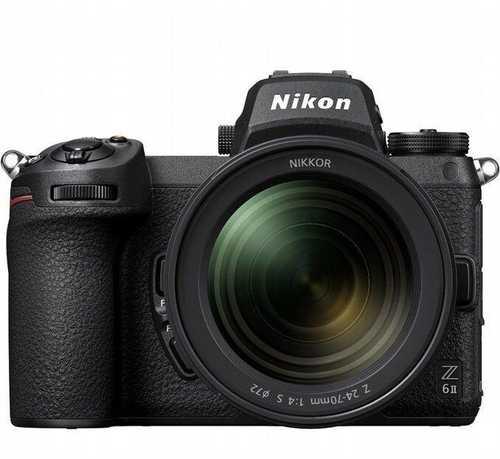 Nikon Z6 II Kit Nikkor Z 24-70mm f/4 S + Адаптер F