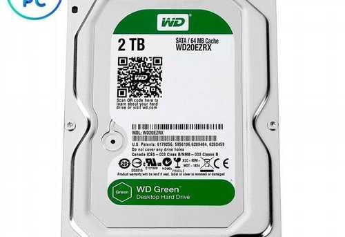 Накопитель HDD 2TB WD Green WD20ezrx
