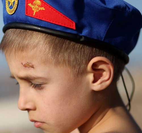 Берет / берет вдв детский
