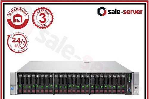 Сервер HP DL380 Gen9 24SFF 2x E5-2680 v4 512GB