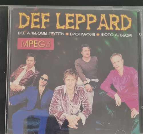 Cd диск мр3 Def Leppard