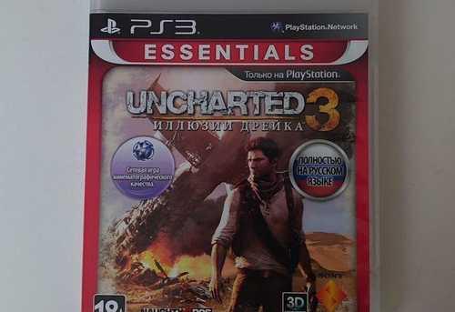 Uncharted 3 диск для PS3