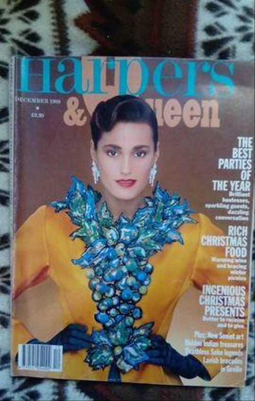 Журналы Harpers&Queen 1988г и Wandemoiselle 1988