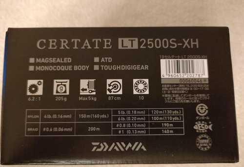 Катушка Daiwa 19 Certate LT2500S-XH новая