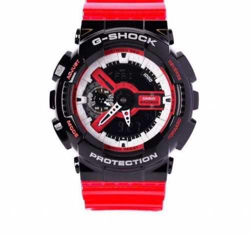 Часы casio G-Shock Analog-Digital 'Black Red'