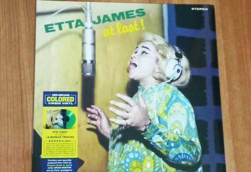 Винил Etta James — AT Last (зеленый) новый