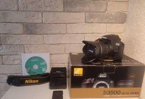 Nikon D3500 18-55mm AF-P Kit (пробег 10тыс)