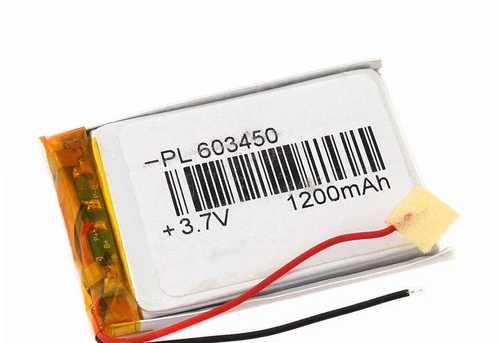 Аккумулятор 3.7v 1200mAh 50x35x6мм (2 pin)