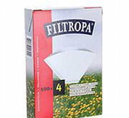 Фильтры для кофеварок белые Filtropa 04/100
