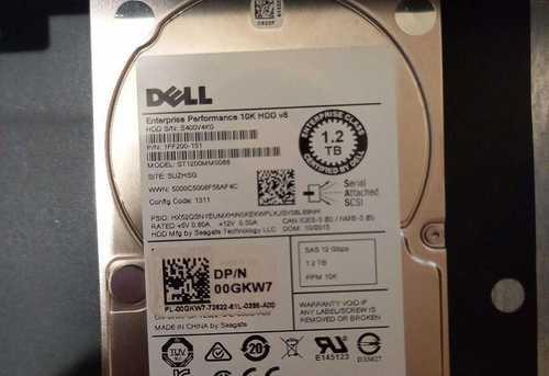 Жесткий диск Dell 00gkwf 1.2Tb st1200mm0088