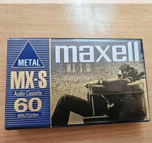 Аудиокассеты Maxell MX-S 60 type IV (металл) новые