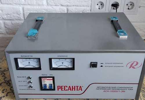 Стабилизатор напряжения Ресанта асн-10000/1 10 кВт