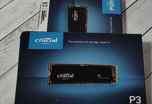 SSD Crucial P3 (CT1000P3SSD8), 1Tb, новый