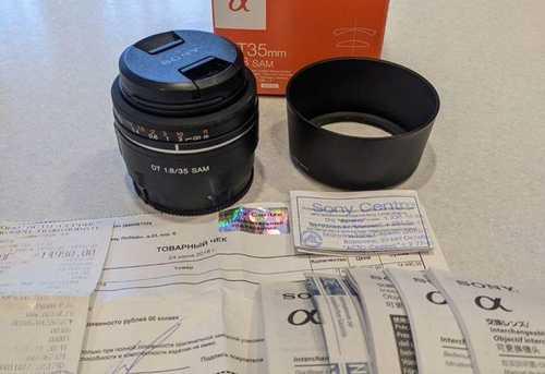 Объектив Sony DT 35mm f/1.8 SAM (SAL35F18)