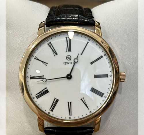Золотые часы 585 пробы qwill