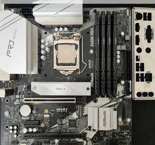 Комплект ASRock b460m pro4   i5 10400f   32gb ddr4
