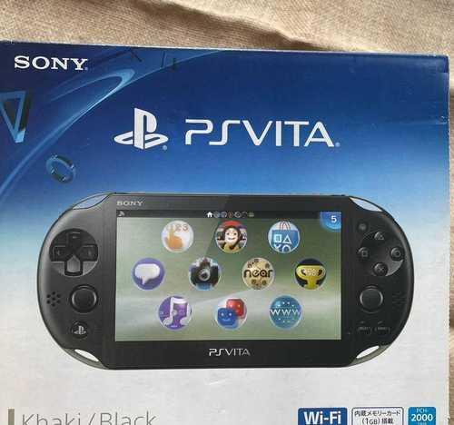 PS Vita Slim PCH-2000 Khaki / Black