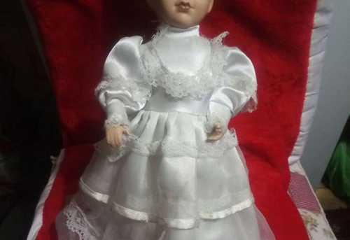 Кукла фарфоровая коллекционная большая