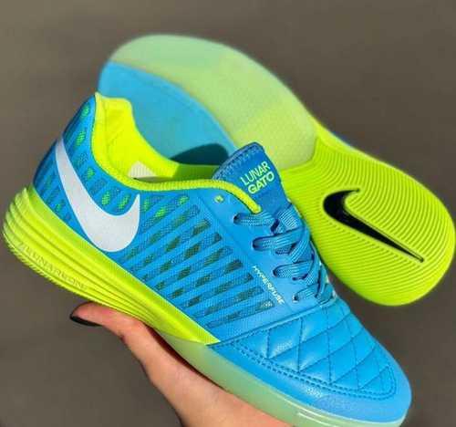 Футзалки nike lunar gato (36-45р )