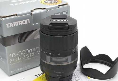 Новый Tamron 16-300mm для Nikon с вечной гарантией