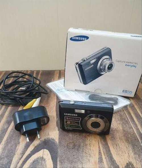 Компактный фотоаппарат samsung es55