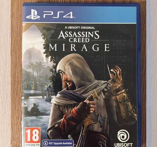 Assassins creed Mirage PS4 диск