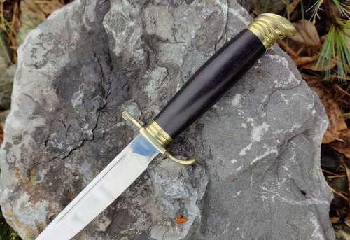 Нож Финка нквд 95х18 граб латунь Антарес