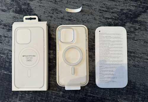 Чехол Apple Clear MagSafe для iPhone 15 Pro Max