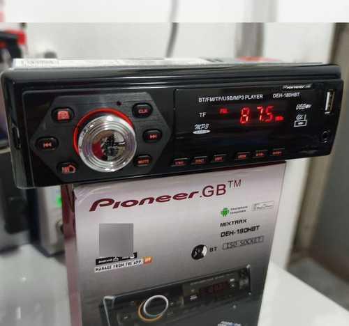 Магнитола Pioneer.GB 180HBT, Bluetooth/USB/FM