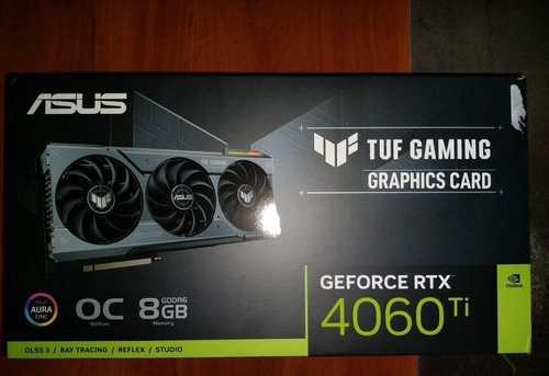 Asus GeForce RTX 4060 TI 8Gb TUF gaming OC