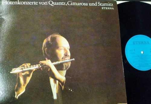 Quantz Cimarosa Stamitz концерты для флейты винил