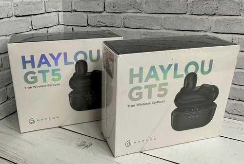 Наушники TWS Haylou GT5 черный