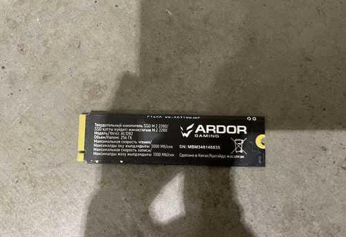 Ssd m2 nvme ardor gaming 256gb