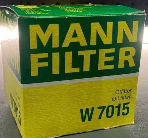 Фильтр масляный Mann Filter W7015