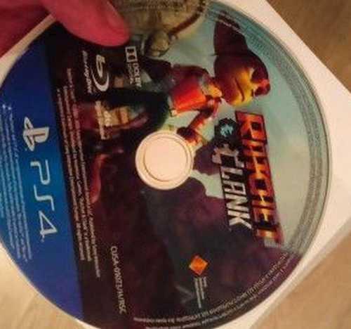 Ratchet clank ps4 диск