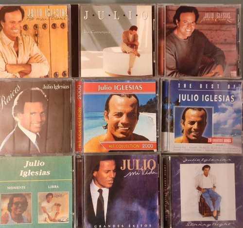 Julio iglesias на cd дисках. Коллекция аудио сд