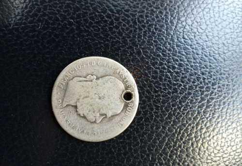 Монета серебряная 1 крона 1894 Австрия Франс Иосиф