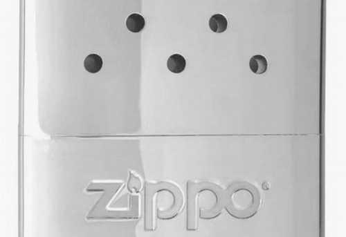 Грелка Zippo Hand Warmer Silver + газ в подарок