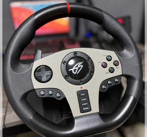 Руль dexp wheelman pro gt 900 кпп 3 педали