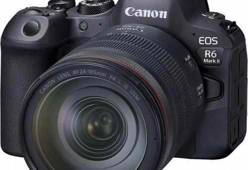 Canon EOS R6 Mark II Kit RF 24-105mm f/4L IS USM