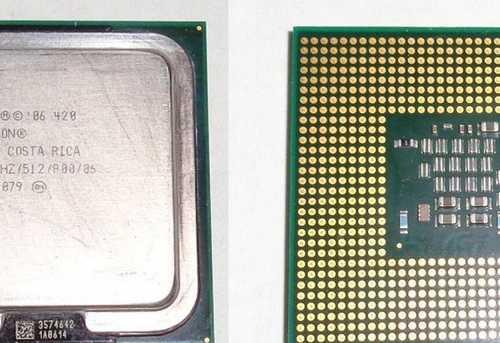 Intel Celeron Processor 420. Socket LGA775